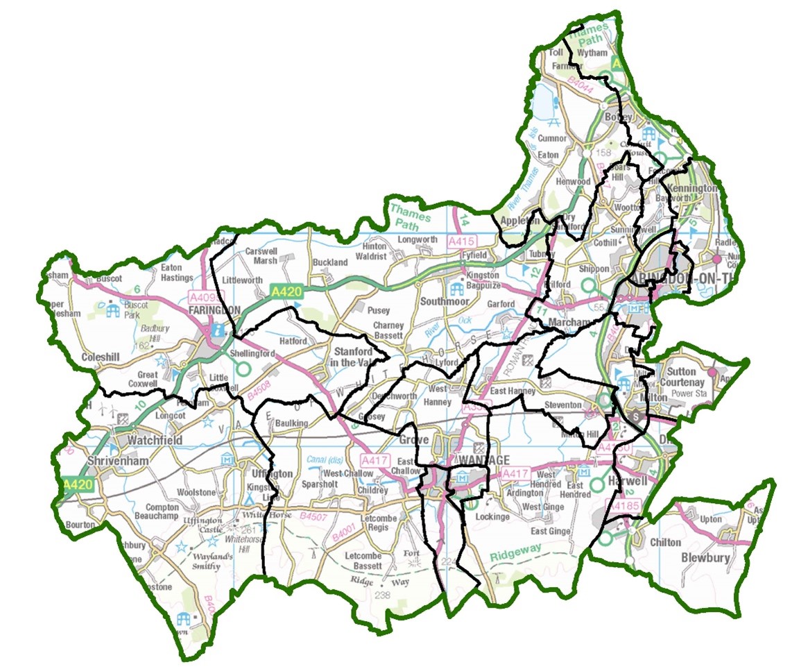 Have your say on a new political map for Vale of White Horse District ...